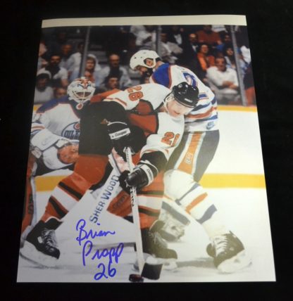Philadelphia Flyers Brian Propp Autographed Photo - Carls Cards ...