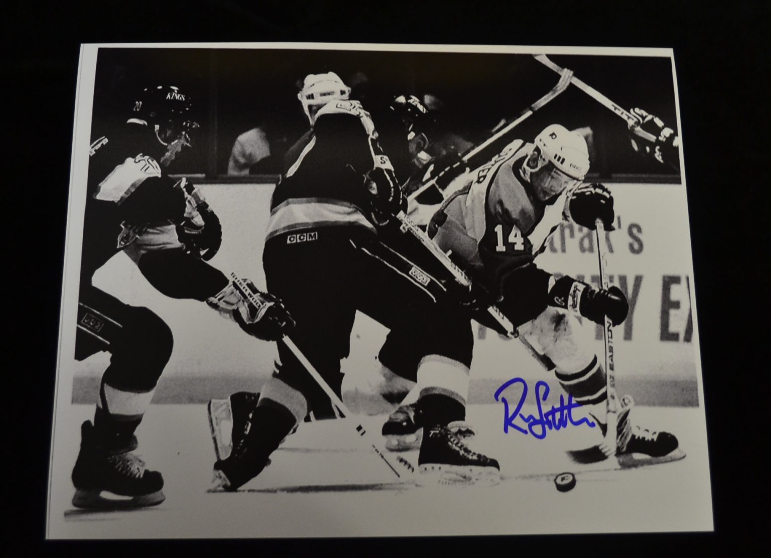 Philadelphia Flyers Ron Sutter Autographed Photo - Carls Cards ...