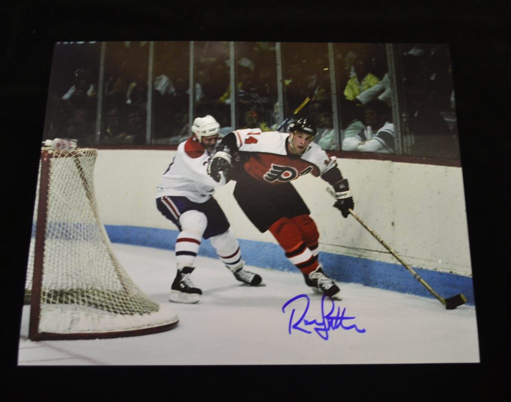 Philadelphia Flyers Ron Sutter Autographed Photo - Carls Cards ...