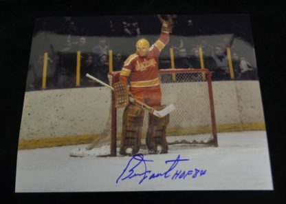 Philadelphia Blazers Bernie Parent Autographed Photo - Carls Cards ...