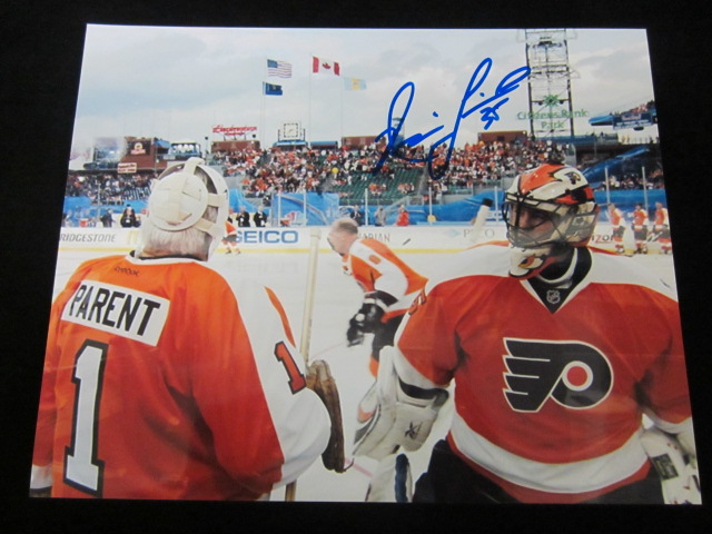 Philadelphia Flyers Neil Little Autographed Photo - Carls Cards ...