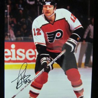 Philadelphia Flyers Tim Kerr Autographed Photo - Carls Cards & Collectibles