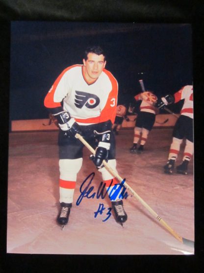Philadelphia Flyers Joe Watson Autographed Photo - Carls Cards ...