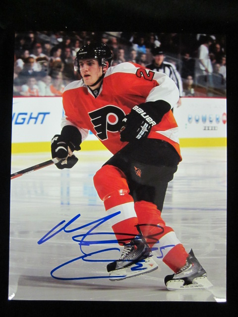Philadelphia Flyers Matt Carle Autographed Photo - Carls Cards ...