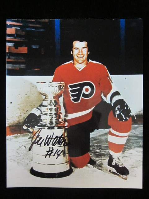 Philadelphia Flyers Joe Watson Autographed Photo - Carls Cards ...