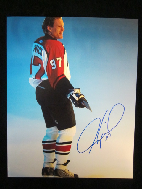 Philadelphia Flyers Jeremy Roenick Autographed Photo - Carls Cards ...