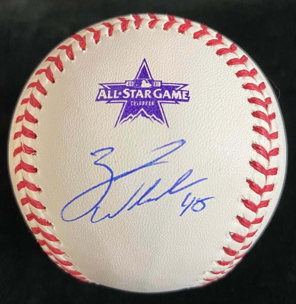 Philadephia Phillies Zack Wheeler Autographed All Star Baseball - Carls ...