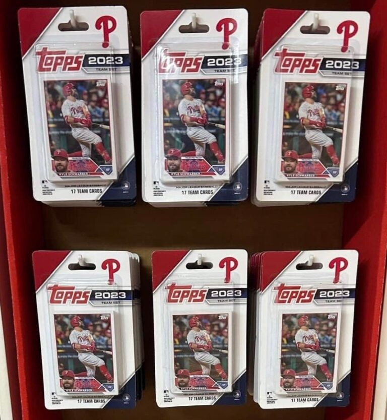 2023 Philadelphia Phillies Topps Team Set - Carls Cards & Collectibles