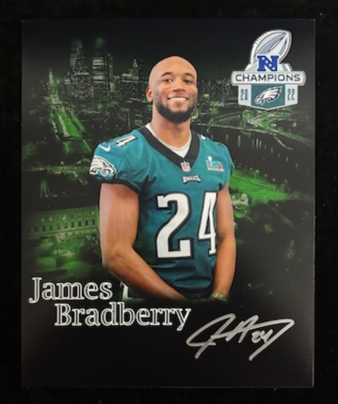 Philadelphia Eagles James Bradberry Autographed 8 x 10 Photo - Carls ...