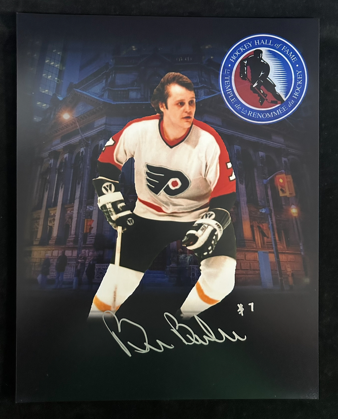 Philadelphia Flyers Bill Barber Autographed 8 x 10 Photo - Carls Cards ...