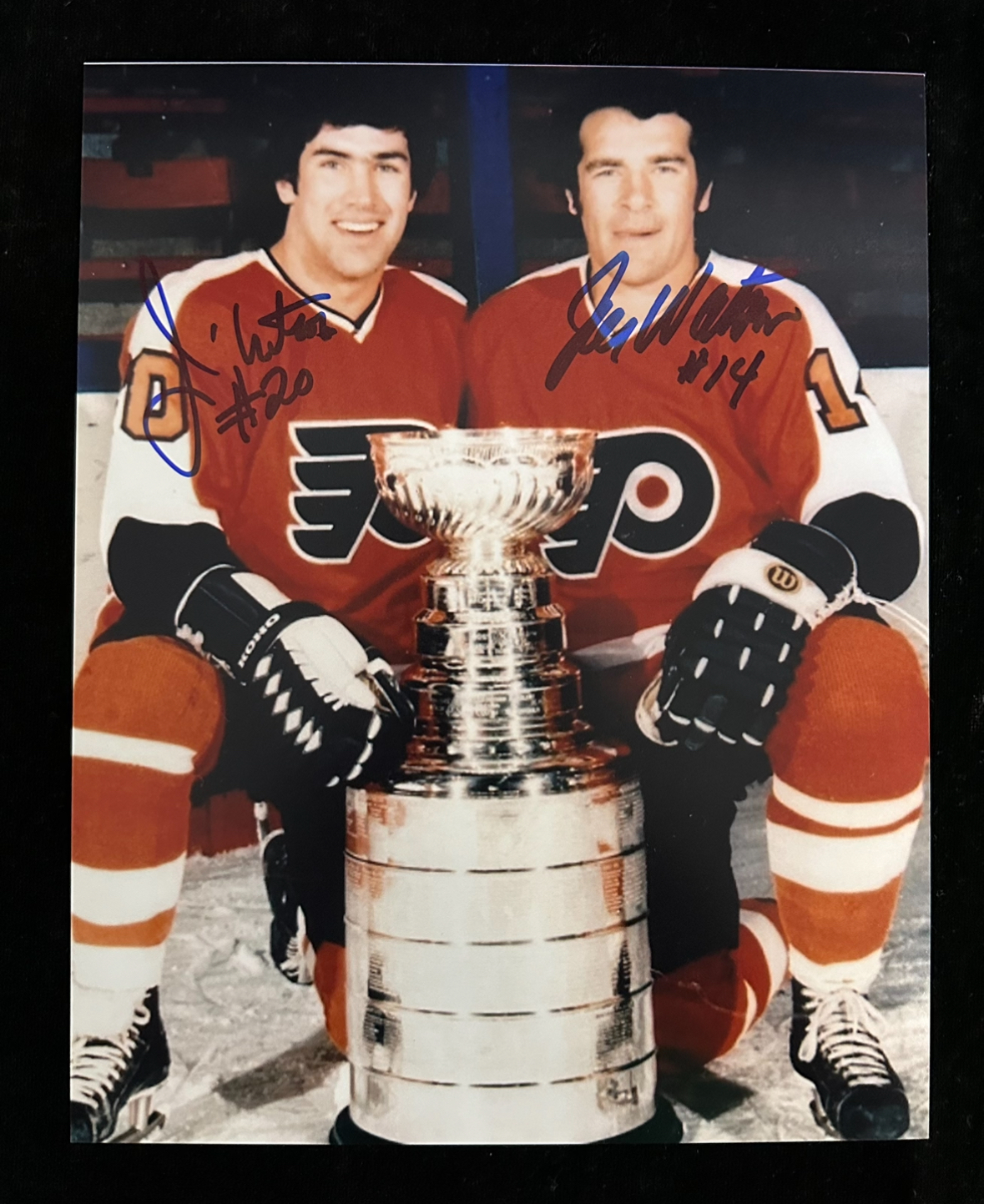 Philadelphia Flyers Joe and Jim Watson Autographed 11 x 14 Photo ...