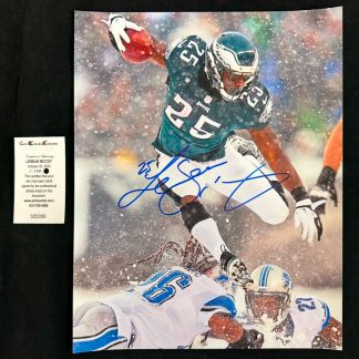 Philadelphia Eagles LeSean McCoy Autographed 11 x 14 Photo - Carls ...